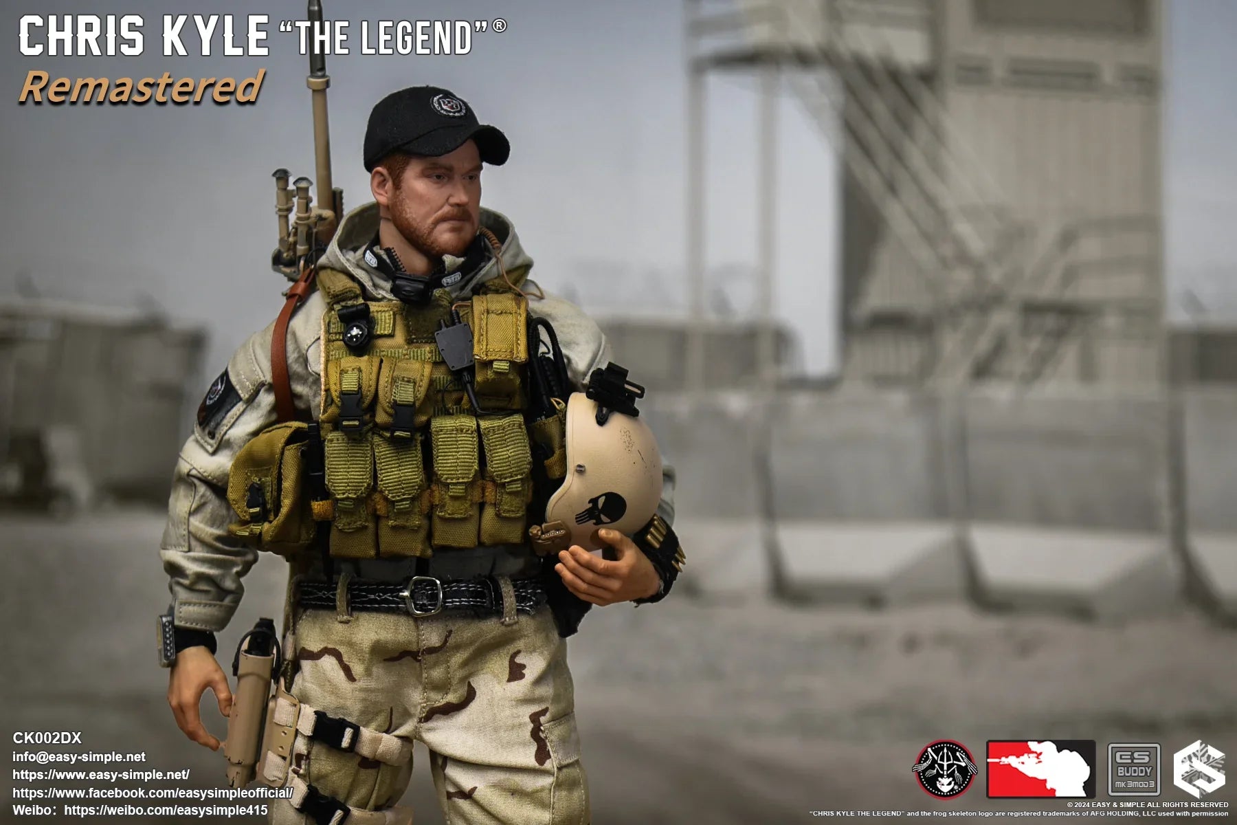 Chris Kyle "The Legend"® Remastered - Deluxe Version - MINT IN BOX